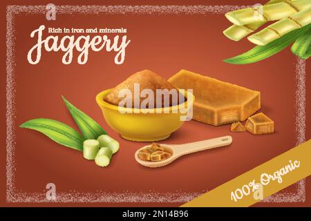 Sweet and healthy jaggery blocks and powder organic sugar cane juice ...