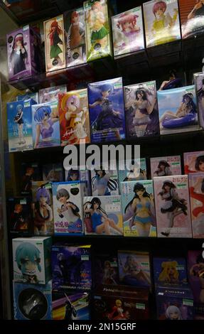 Anime themed shops in Akihabara, Tokyo, Japan Stock Photo - Alamy