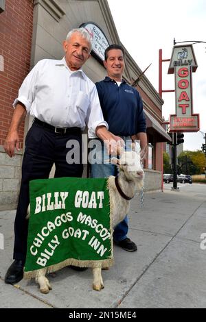 Billy Goat Tavern on Madison. Chicago, Illinois Stock Photo - Alamy