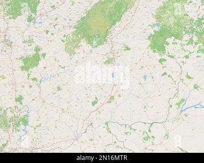 Castelo Branco, district of Portugal. Open Street Map. Locations and ...