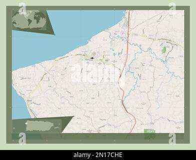 Aguada, municipality of Puerto Rico. Open Street Map. Locations and ...