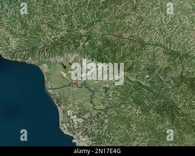 Anasco, municipality of Puerto Rico. High resolution satellite map ...