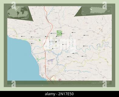 Hatillo, municipality of Puerto Rico. Open Street Map. Locations and ...