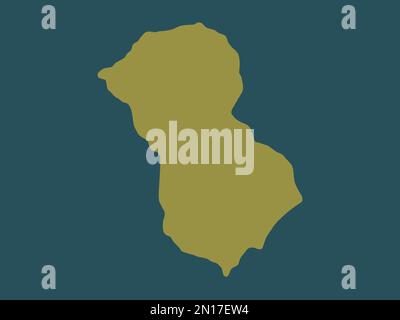 Arroyo, municipality of Puerto Rico. Solid color shape. Locations of ...