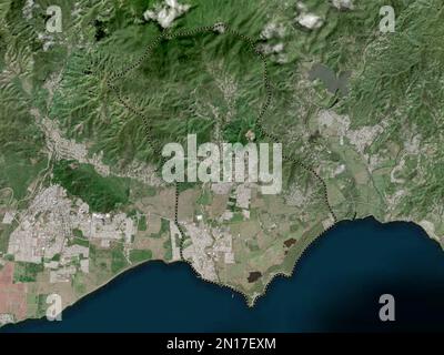 Arroyo, municipality of Puerto Rico. High resolution satellite map ...