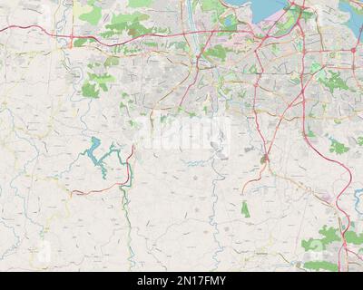 Bayamon, municipality of Puerto Rico. Open Street Map. Locations of ...