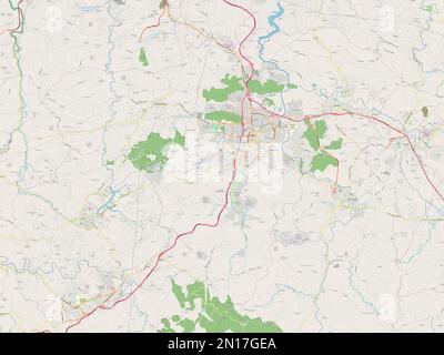 Caguas, municipality of Puerto Rico. Open Street Map. Locations and ...