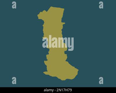 Canovanas, municipality of Puerto Rico. Solid color shape. Locations of ...