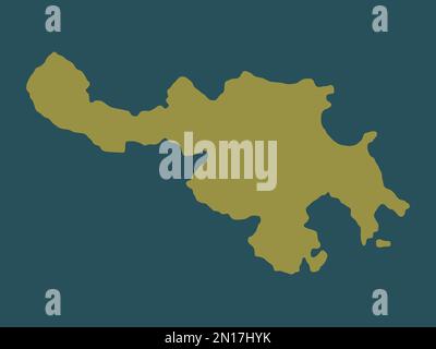 Ceiba, municipality of Puerto Rico. Solid color shape. Locations of ...