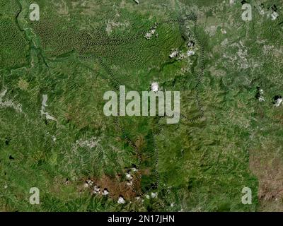 Ciales, municipality of Puerto Rico. High resolution satellite map ...
