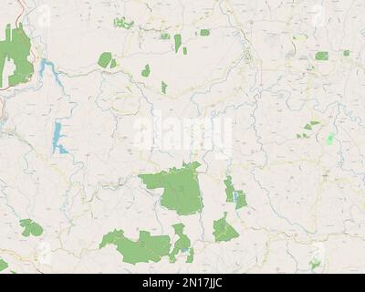 Ciales, municipality of Puerto Rico. Open Street Map. Locations of ...