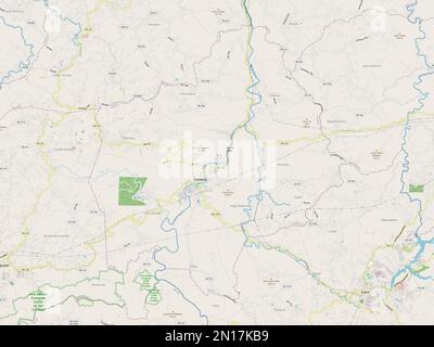 Comerio, municipality of Puerto Rico. Open Street Map. Locations and ...