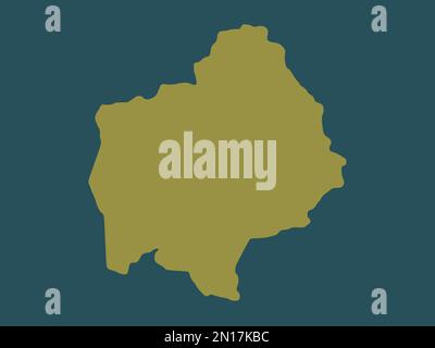 Comerio, municipality of Puerto Rico. Solid color shape. Locations of ...