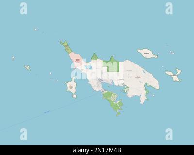 Culebra, municipality of Puerto Rico. Open Street Map. Locations of ...