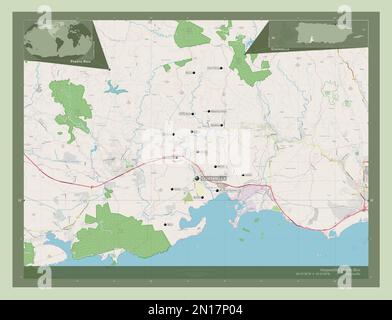 Guayanilla, municipality of Puerto Rico. Open Street Map. Locations of ...