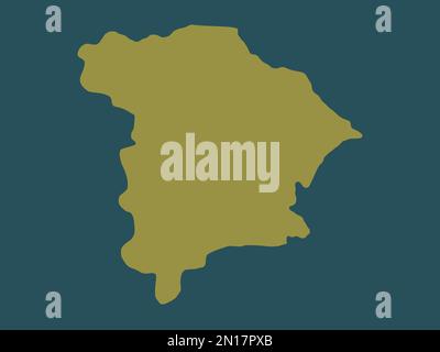 Gurabo, municipality of Puerto Rico. Solid color shape. Locations of ...