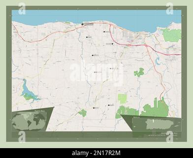 Naranjito, municipality of Puerto Rico. Open Street Map. Locations and ...