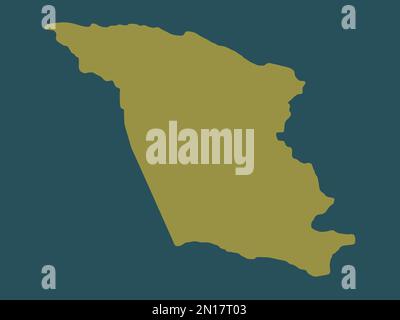 Isabela, municipality of Puerto Rico. Solid color shape. Locations and ...