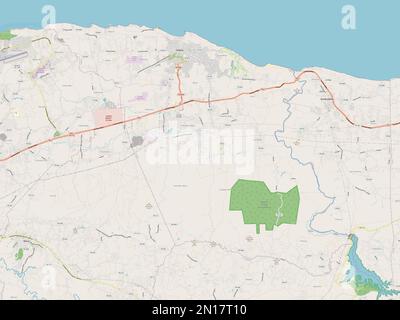 Isabela, municipality of Puerto Rico. Open Street Map. Locations and ...