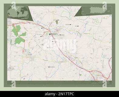 Gurabo, municipality of Puerto Rico. Open Street Map. Locations and ...