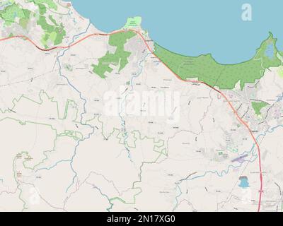 Luquillo, municipality of Puerto Rico. Open Street Map. Locations of ...