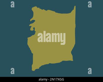 Manati, municipality of Puerto Rico. Solid color shape. Locations of ...