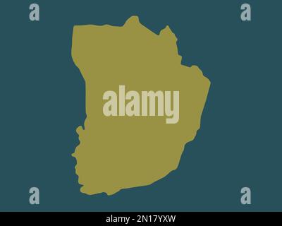 Morovis, municipality of Puerto Rico. Solid color shape. Locations of ...