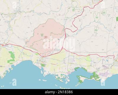 Salinas, municipality of Puerto Rico. Open Street Map. Locations of ...