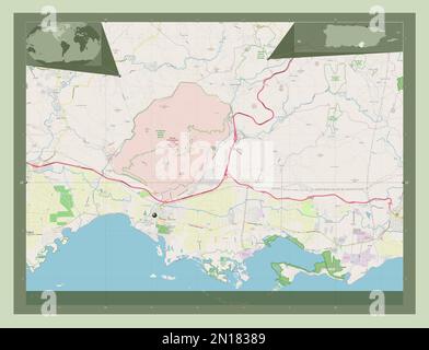 Salinas, municipality of Puerto Rico. Open Street Map. Locations of ...