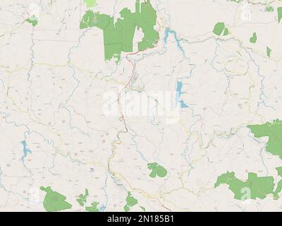 Utuado, municipality of Puerto Rico. Open Street Map. Locations and ...