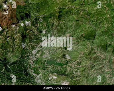 Villalba, municipality of Puerto Rico. High resolution satellite map ...