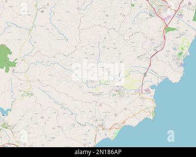 Yabucoa, municipality of Puerto Rico. Open Street Map. Locations and ...