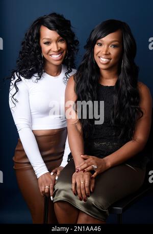 Malika Haqq, left, and her sister Khadijah Haqq McCray, cast members on ...