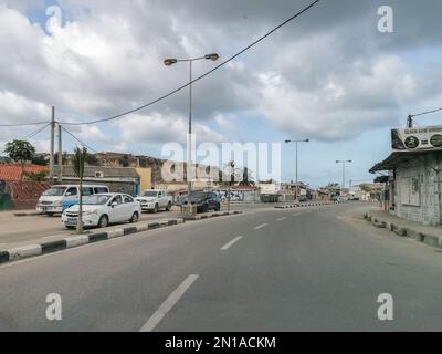Luanda Angola - 11 08 2022: View at the Luanda capital downtown city ...