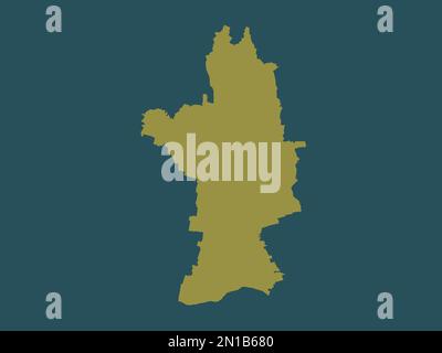 Shape of Olt, county of Romania, and its capital. Distance scale ...