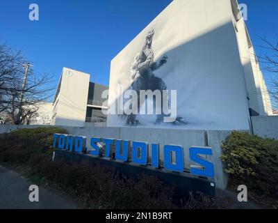 Godzilla at Toho Studios in Tokyo, Japan Stock Photo - Alamy