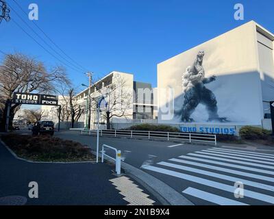 Godzilla at Toho Studios in Tokyo, Japan Stock Photo - Alamy