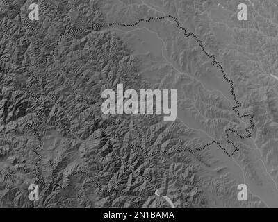 Suceava, county of Romania. Elevation map colored in wiki style with ...