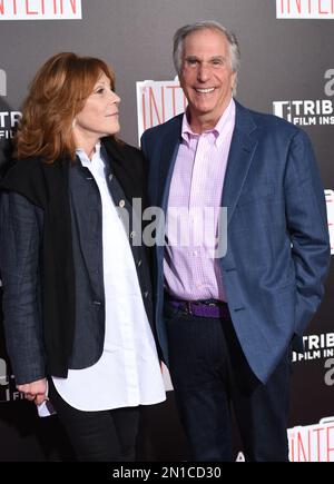 Henry Winkler with wife, Stacey Weitzman and stepson Jed Weitzman at ...