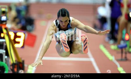 Dovile Kilty of Lithuania competes in triple jump during the Czech ...