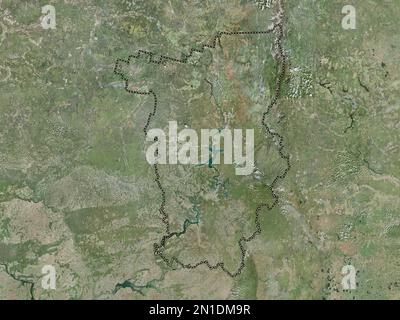 Perm', territory of Russia. High resolution satellite map. Locations ...