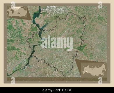 Samara, region of Russia. High resolution satellite map Stock Photo - Alamy