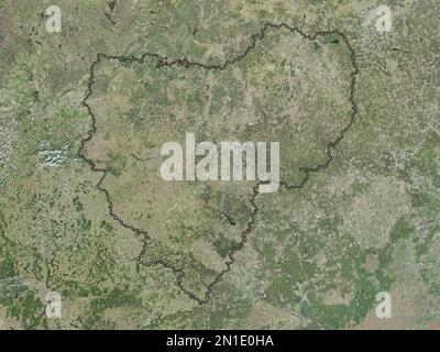 Smolensk, region of Russia. High resolution satellite map. Corner ...