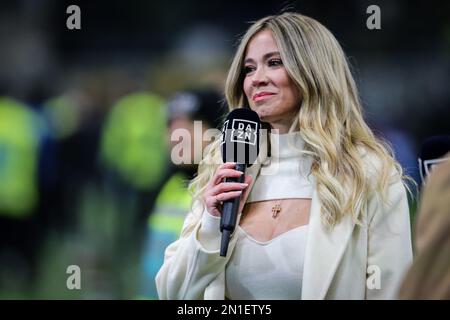 Diletta Leotta presenter channel Dazn Stock Photo - Alamy