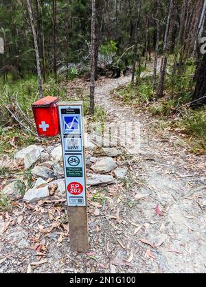 Narooma MTB Trails in Australia Stock Photo - Alamy