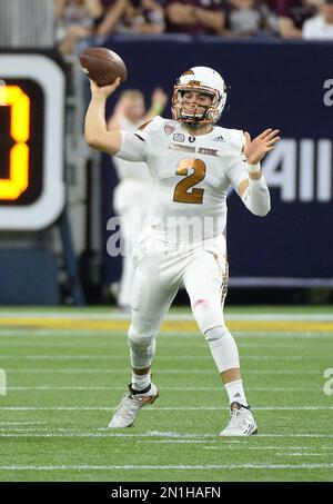 Arizona State quarterback Mike Bercovici (2) in the first half during ...