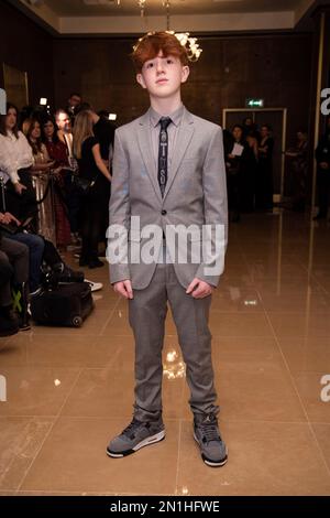 Gregory Mann poses for photographers upon arrival for the premiere of ...