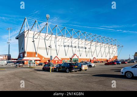 The home of Crewe Alexandra Football Club. The Mornflake Stadium. 8th ...