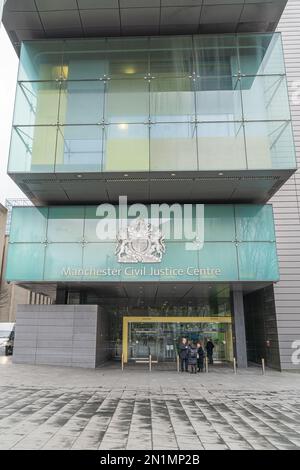 Civil Justice Court, Manchester, England, UK Stock Photo - Alamy
