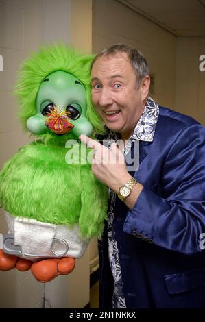 Keith Harris and Orville photographed during the first day of Peter Kay ...